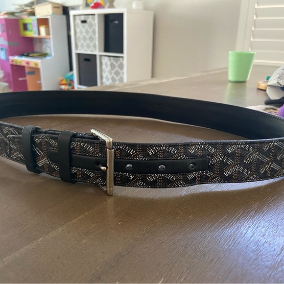 Accessories | Authentic Mens Goyard Belt Size 10 36 | Poshmark